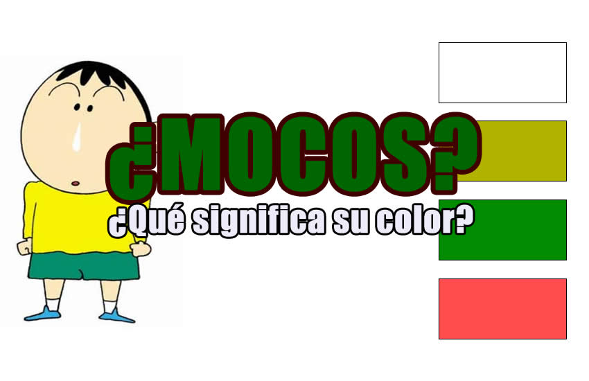 Aprende a descifrar la salud de tu hijo a través del color de los mocos.